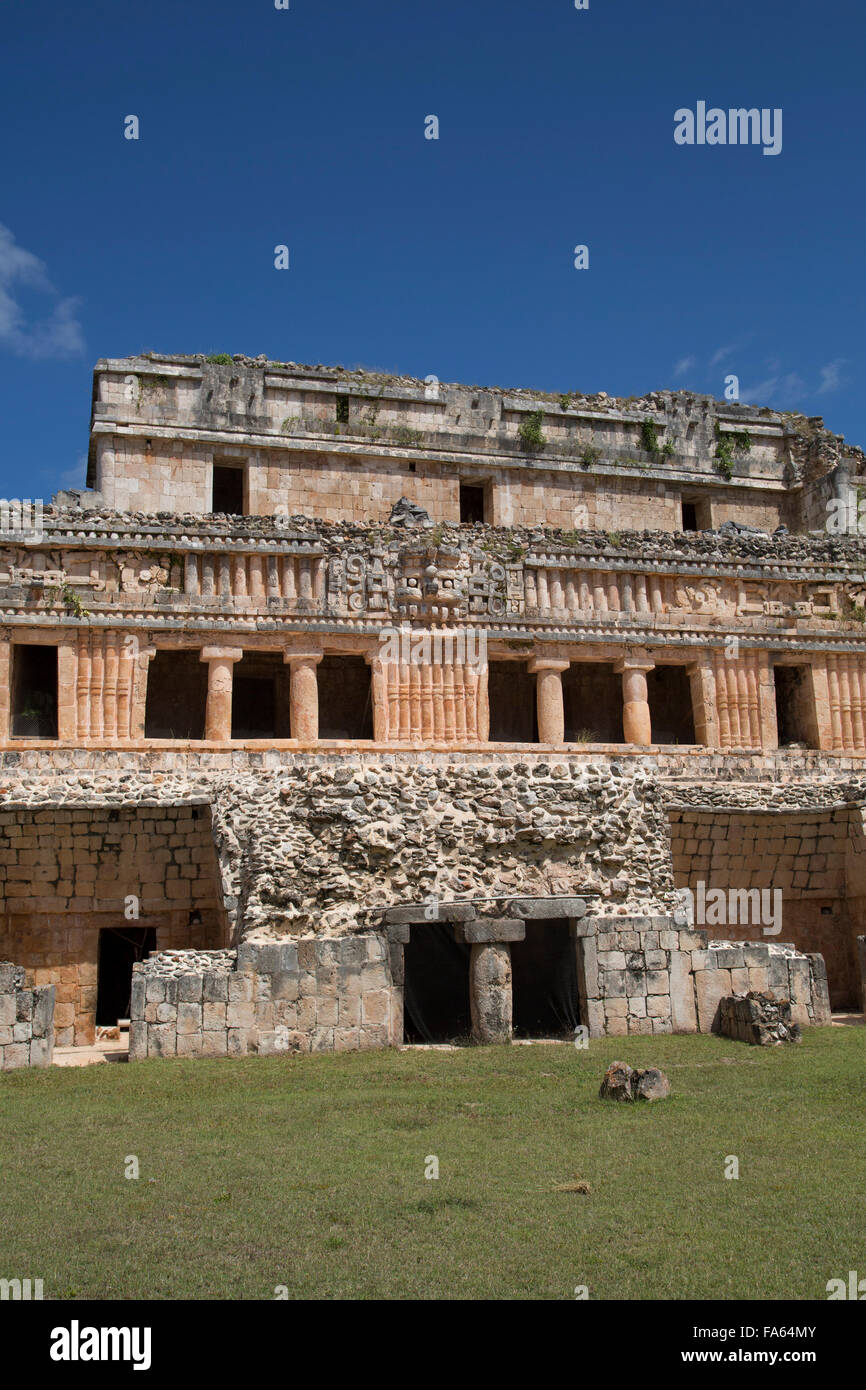 The Palace, Sayil, Mayan Ruins, Yucatan, Mexico Stock Photo - Alamy