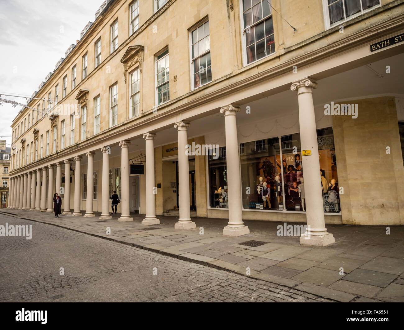 Street Scene, City of Bath, Somerset Stock Photo - Alamy