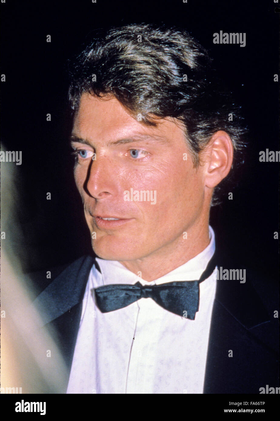 Actor Christopher Reeve arrives for the American Film Institute (AFI ...