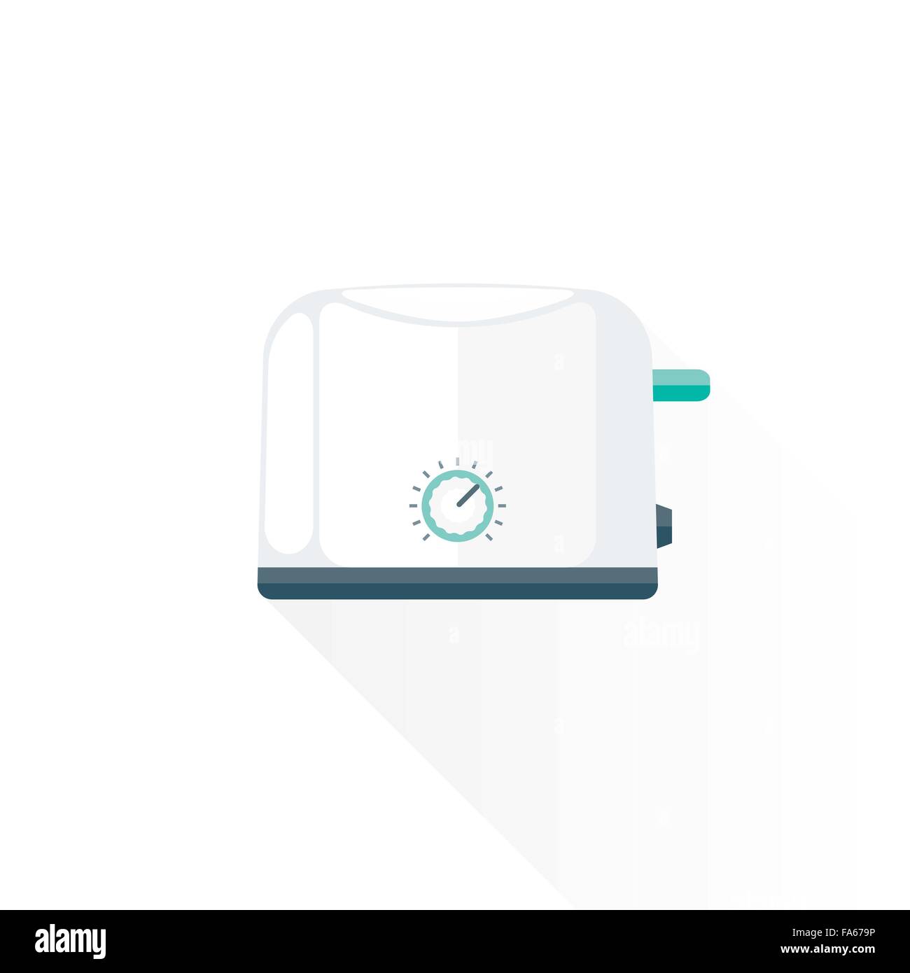 vector white color green blue metal elements flat design electric ...