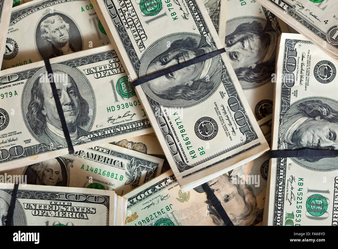 background of many US dollars banknotes Stock Photo - Alamy