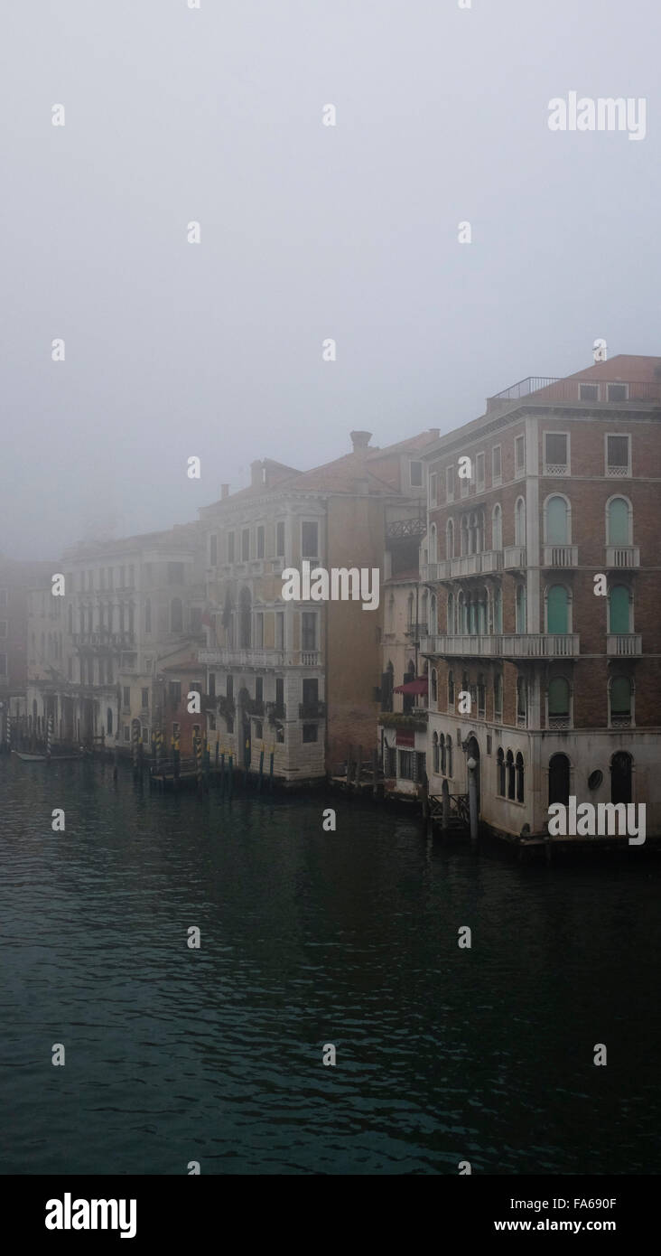 Venice in Fog Stock Photo - Alamy