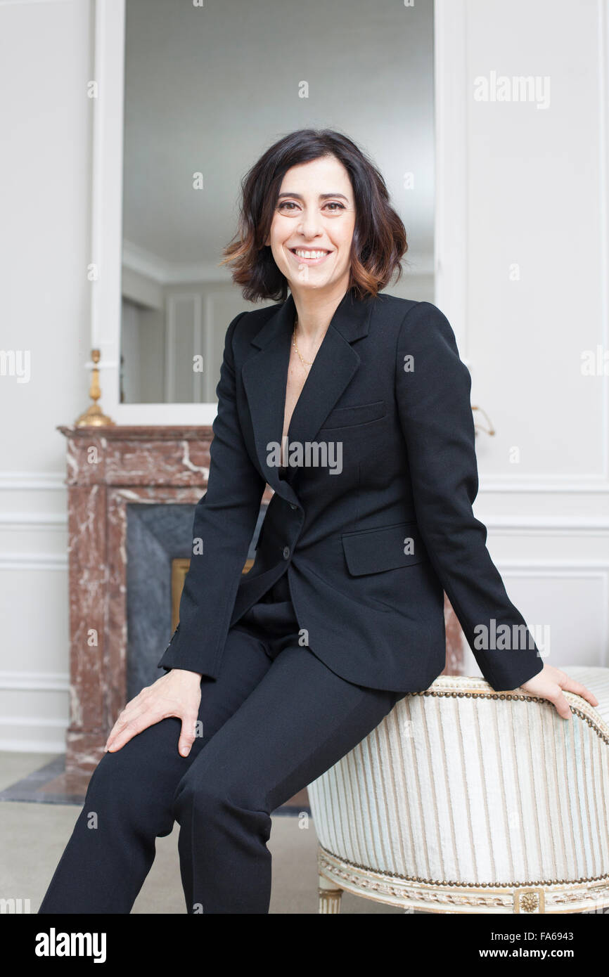 Brazilian actress Fernanda Torres during an interview Stock Photo - Alamy