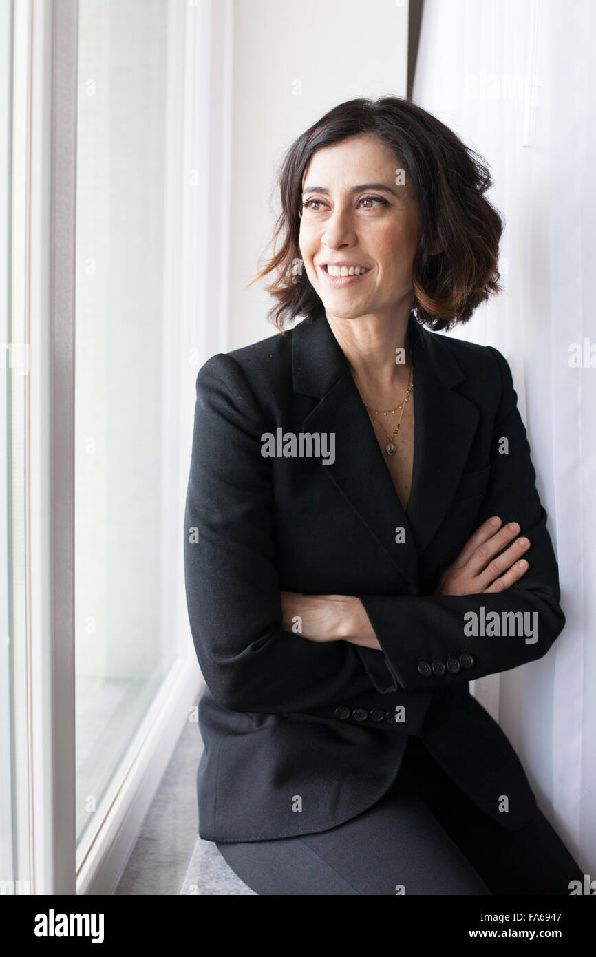 Brazilian actress Fernanda Torres during an interview Stock Photo - Alamy