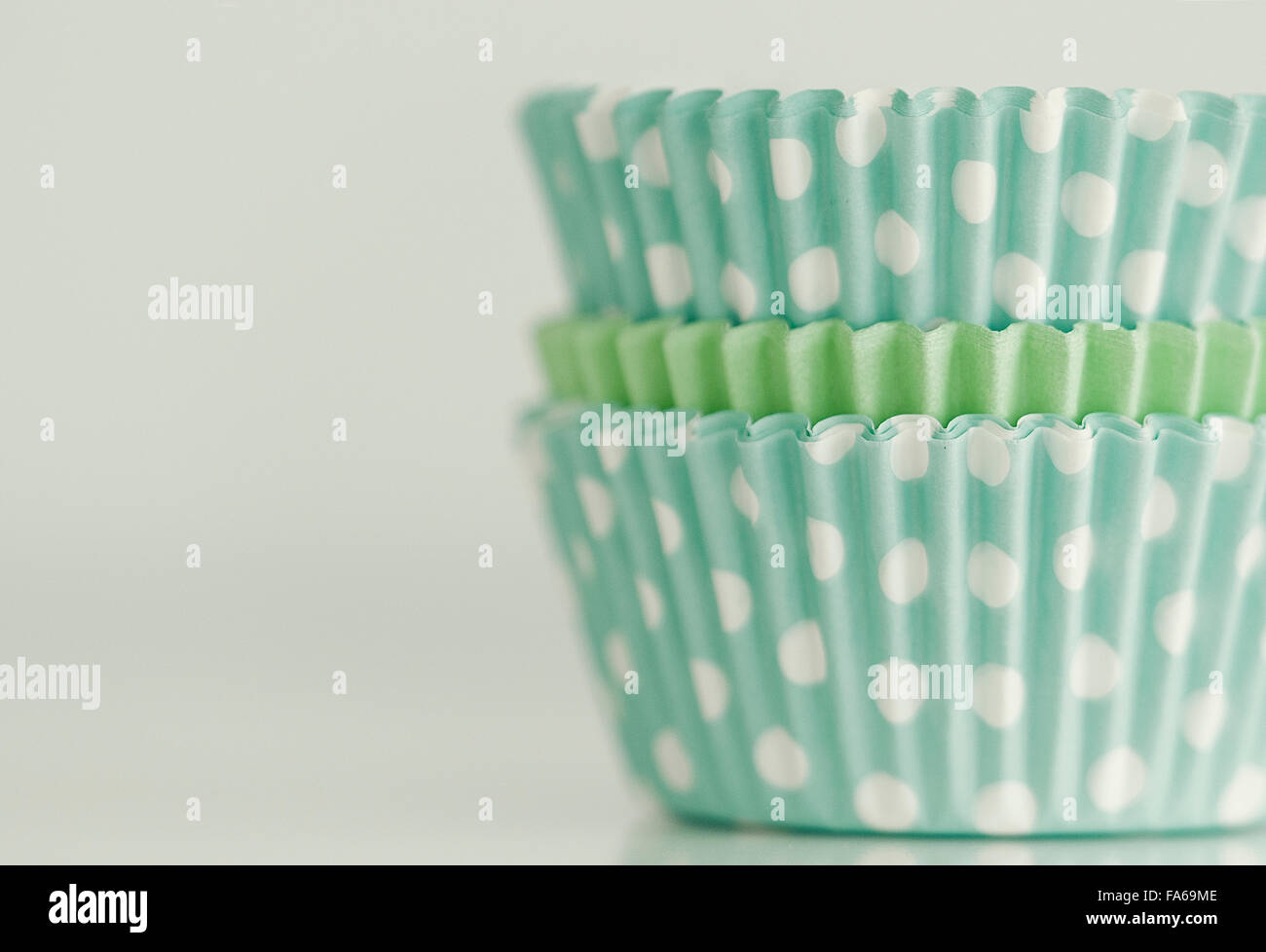 Stack of Cupcake cases Stock Photo - Alamy