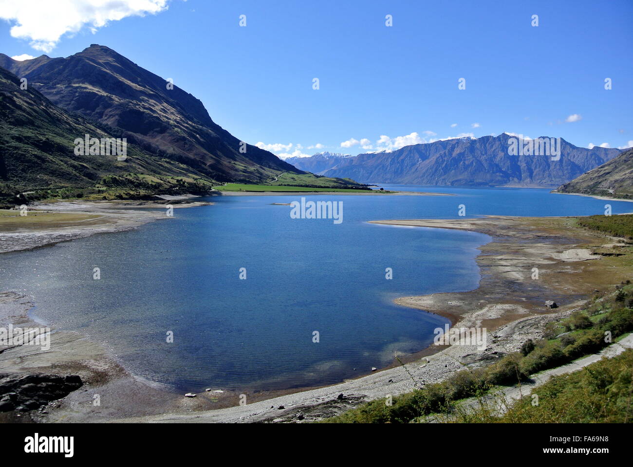New zealand lake hawea hi-res stock photography and images - Alamy