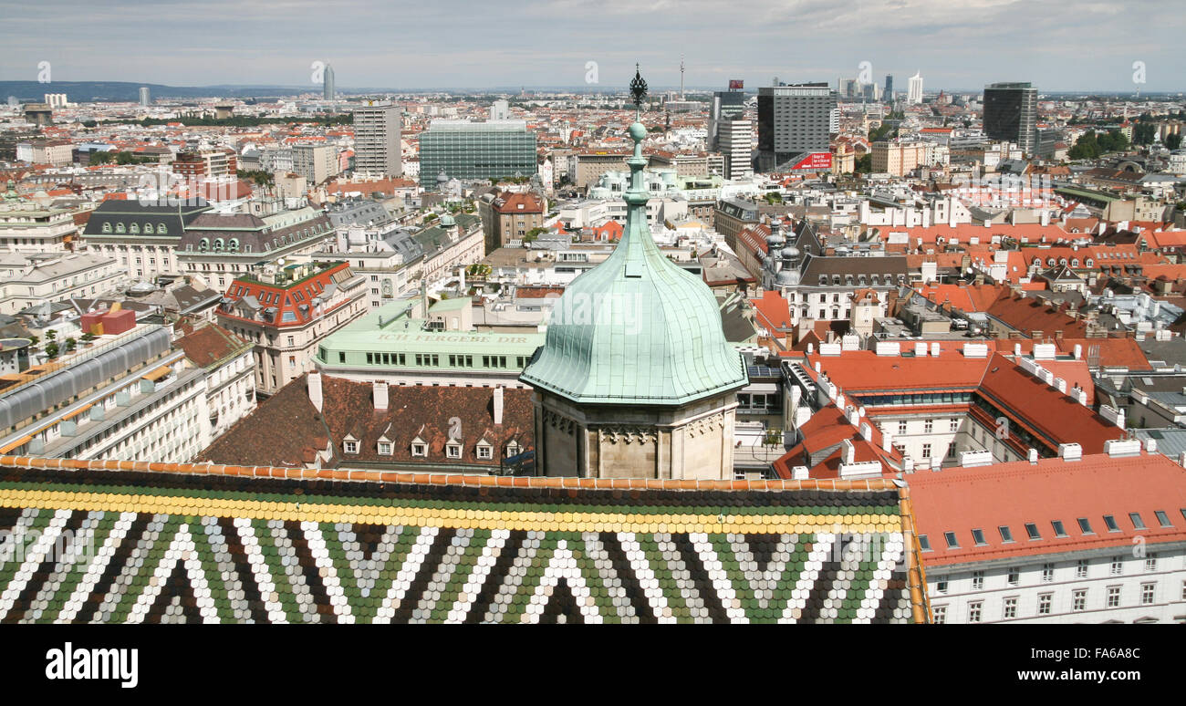 City skyline, Vienna, Austria Stock Photo - Alamy