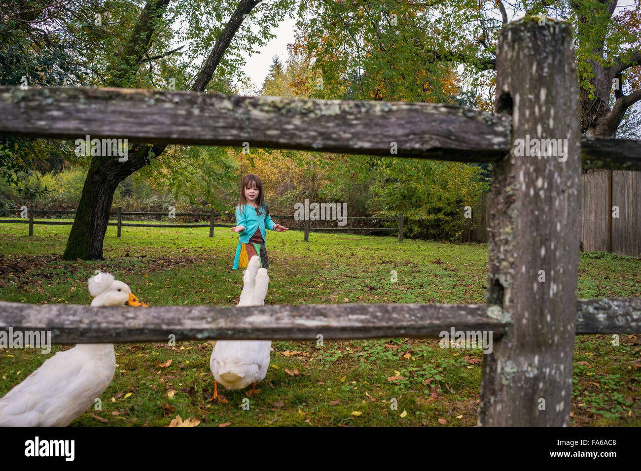 Girl rural scene joy hi-res stock photography and images - Alamy