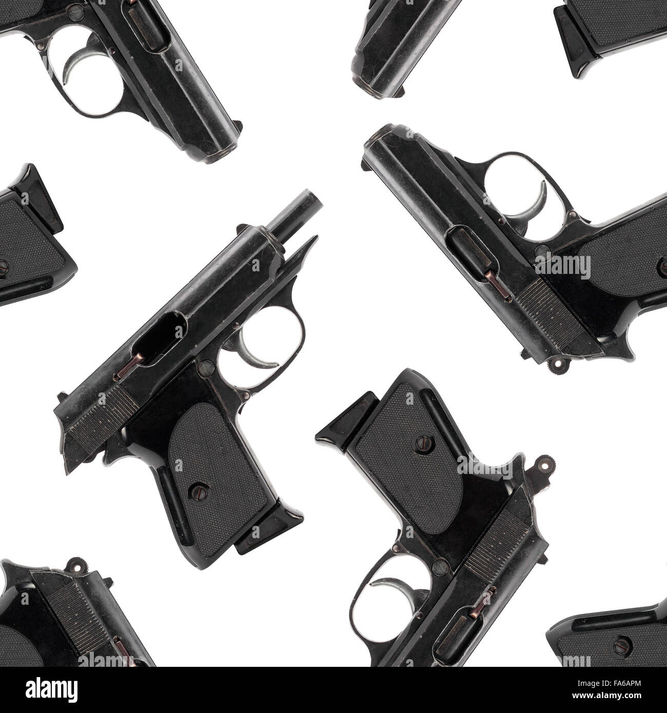The guns abstract seamless geometrical patterns background Stock Photo ...