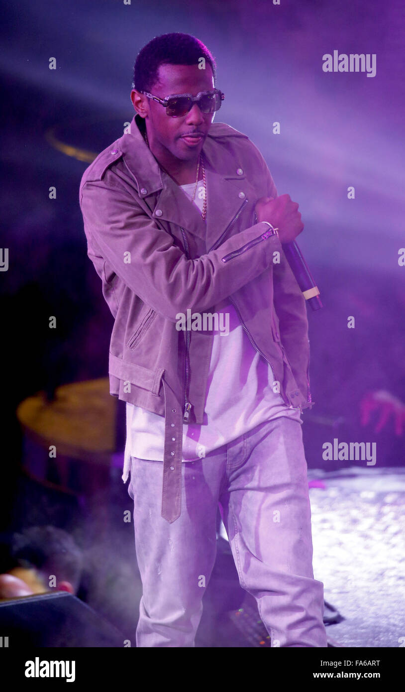 Hip-hop artist Fabolous celebrates his birthday at Drai's Beach Club at ...