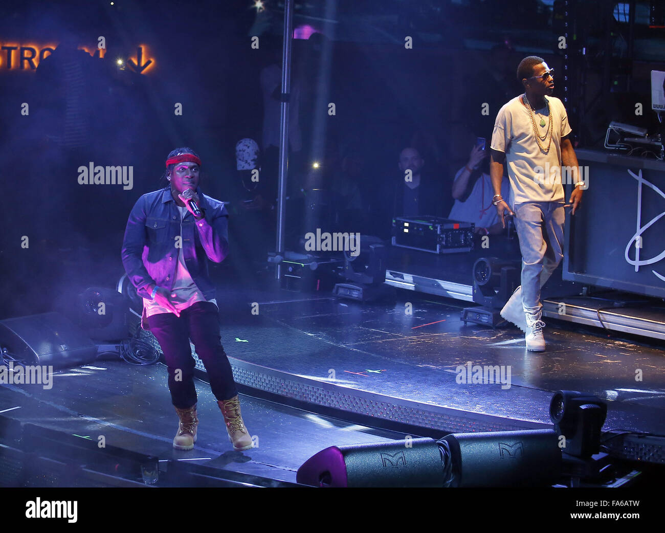Hip-hop artist Fabolous celebrates his birthday at Drai's Beach Club at ...
