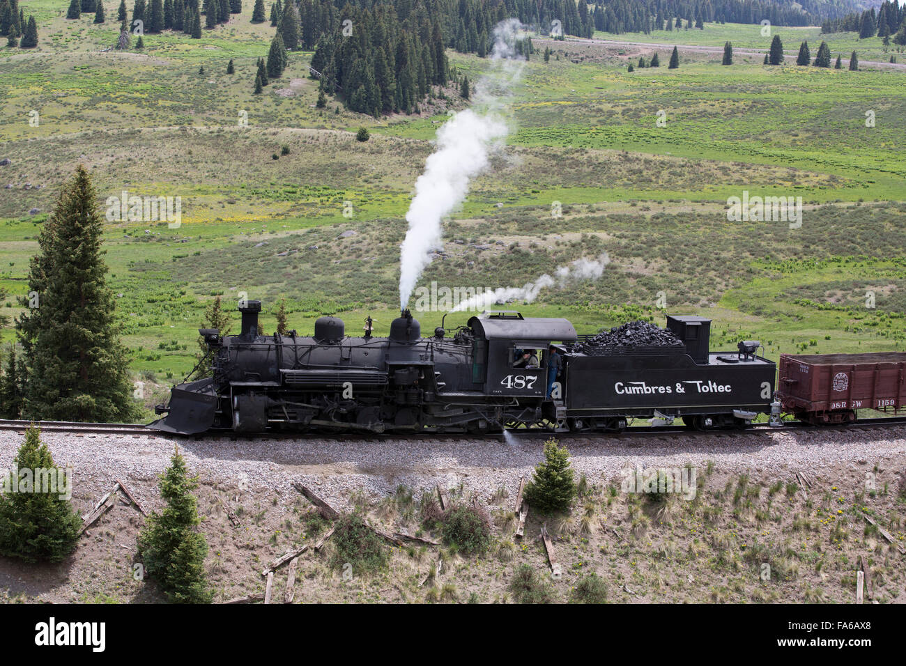 New Mexico and Colorado, Cumbres & Toltec Scenic Railroad, National ...