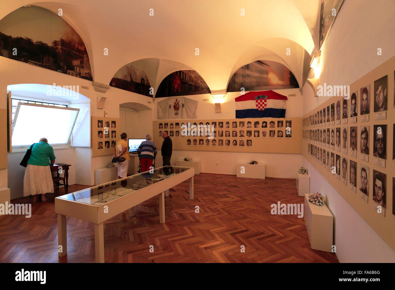 The Memorial Rooms in the Sponza palace, Main Street of Dubrovnik ...