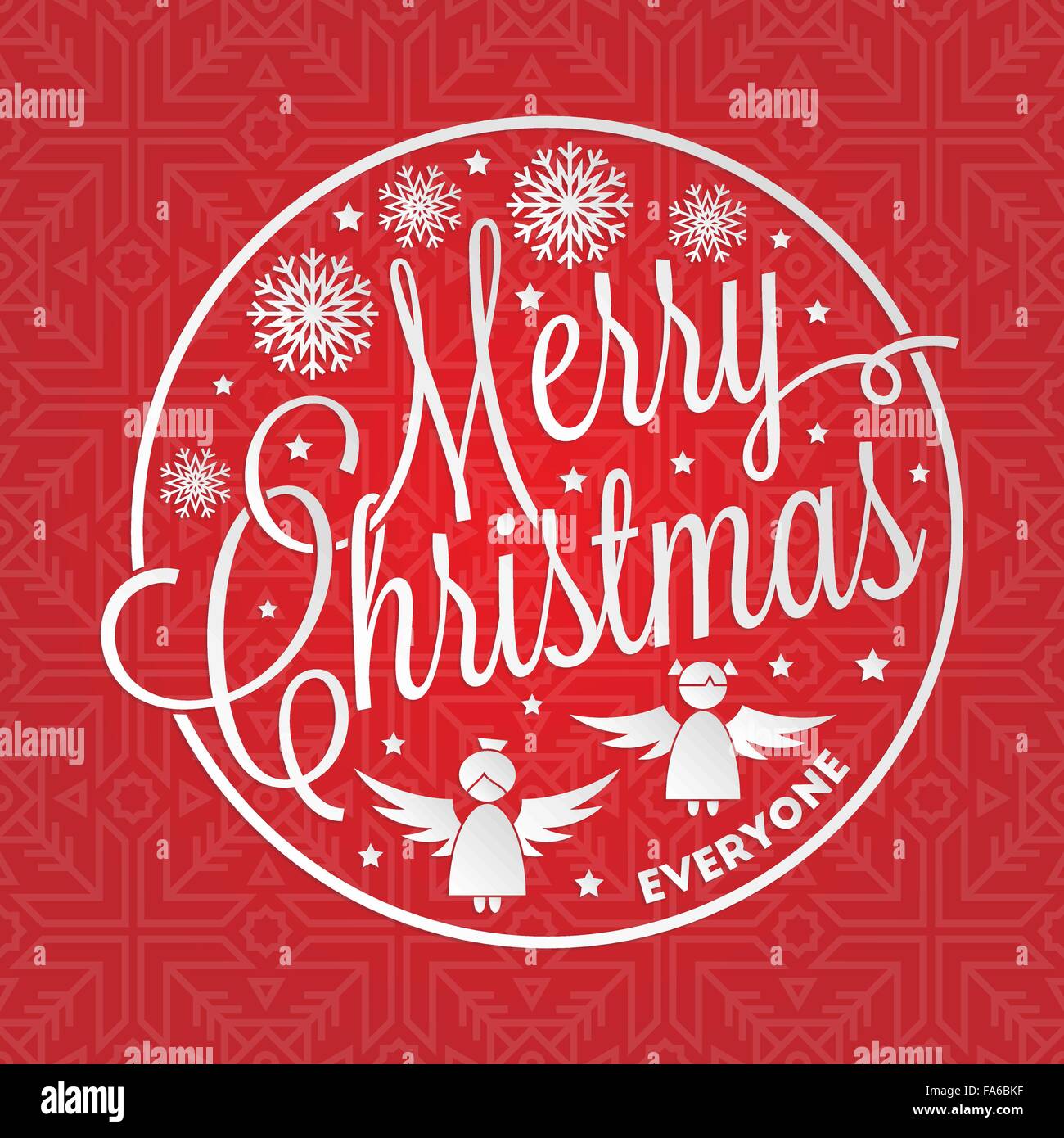 Merry christmas everyone hi-res stock photography and images - Alamy