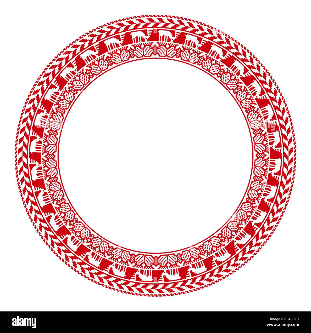 Scandinavian embroidery Cut Out Stock Images & Pictures - Alamy