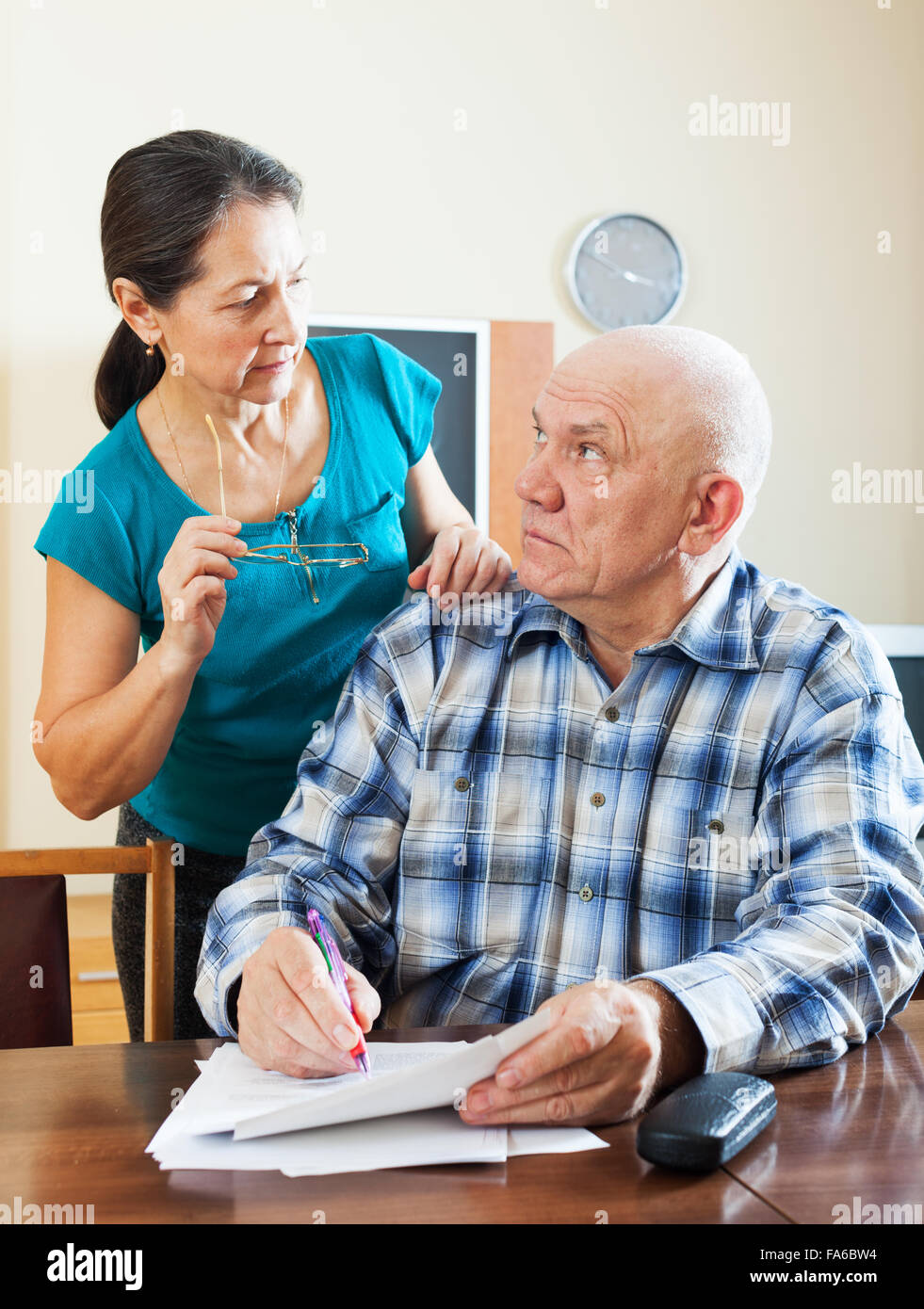Woman wistful man hi-res stock photography and images - Alamy