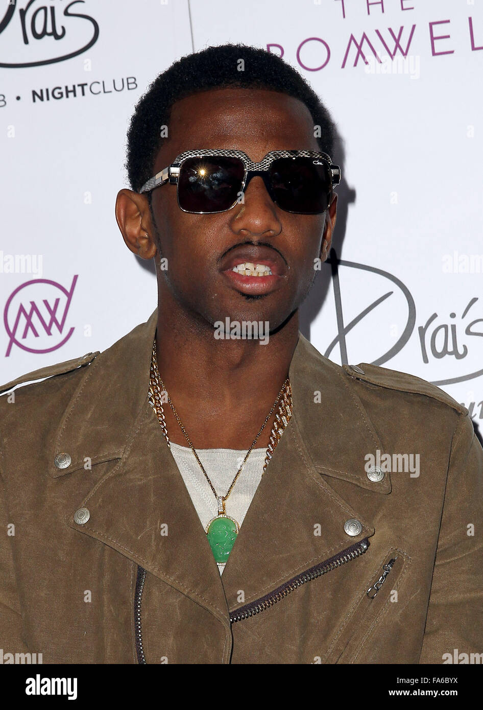 Hip-hop artist Fabolous celebrates his birthday at Drai's Beach Club at ...