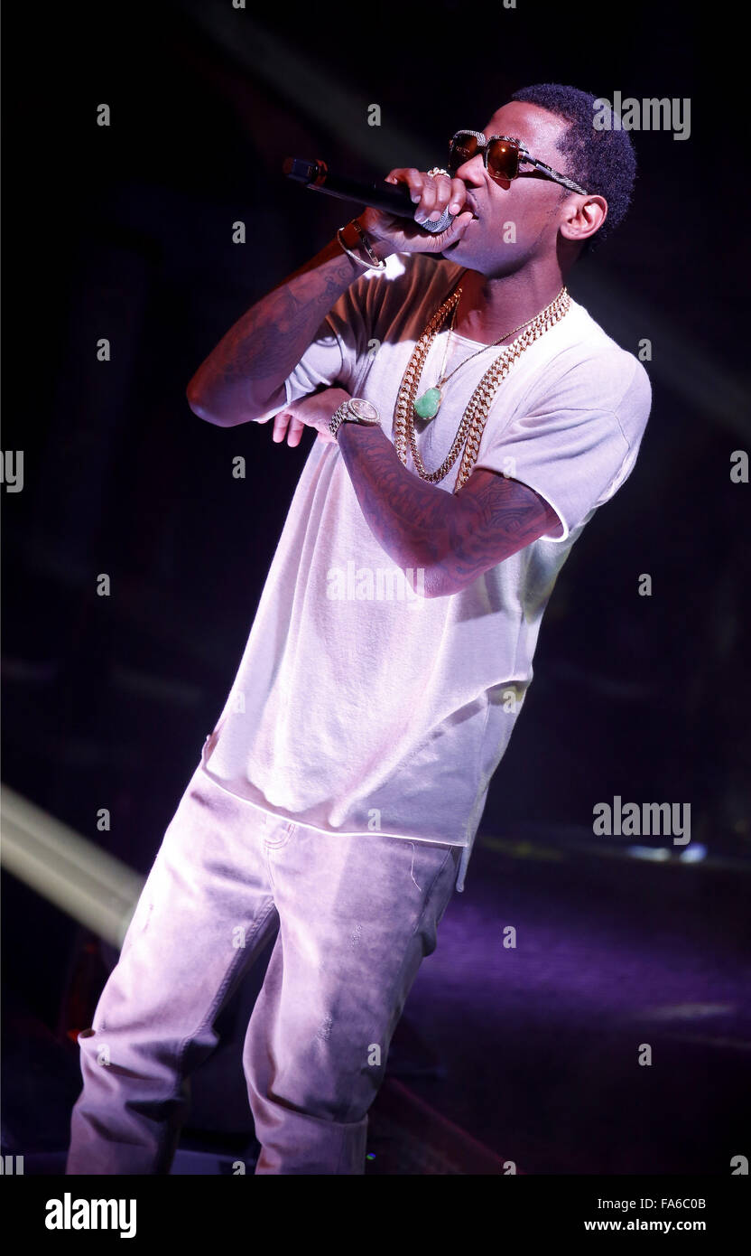 Hip-hop artist Fabolous celebrates his birthday at Drai's Beach Club at ...