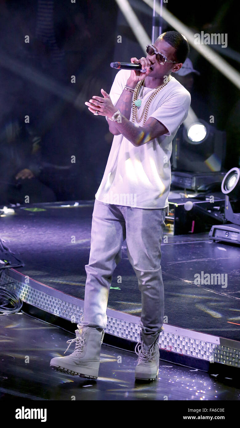 Hip-hop artist Fabolous celebrates his birthday at Drai's Beach Club at ...
