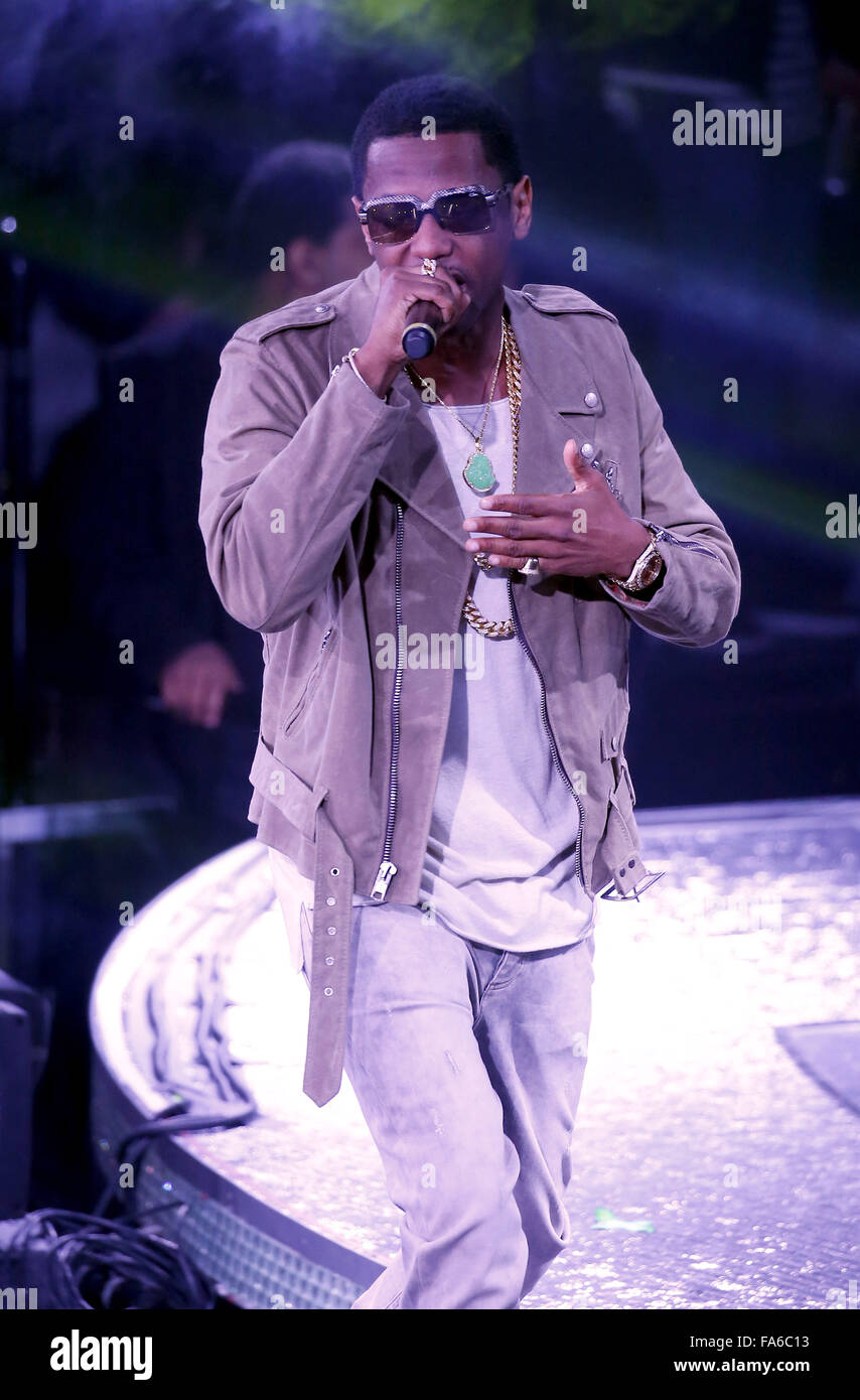 Hip-hop artist Fabolous celebrates his birthday at Drai's Beach Club at ...