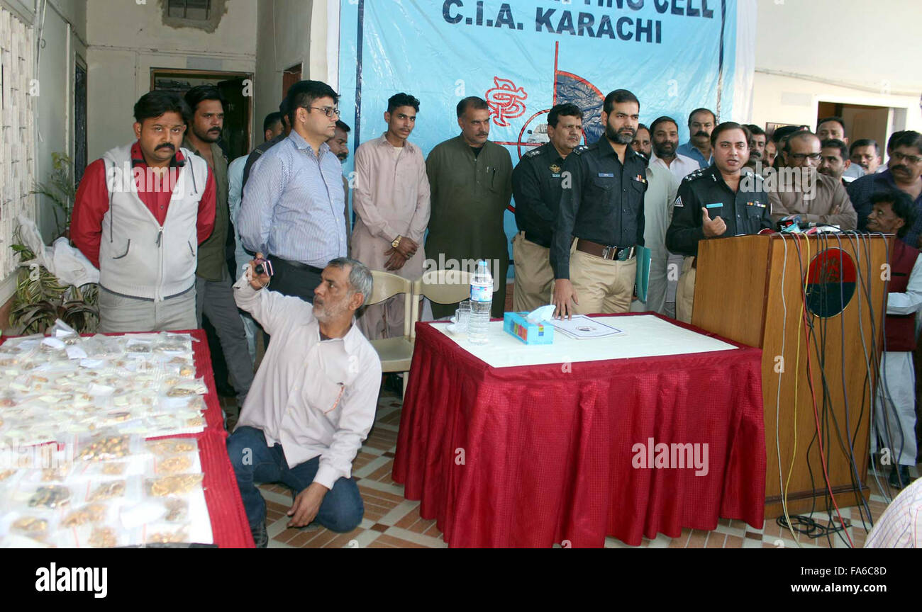 DIG ACLC Police Abdullah Sheikh gives briefing to media persons as ACLC ...