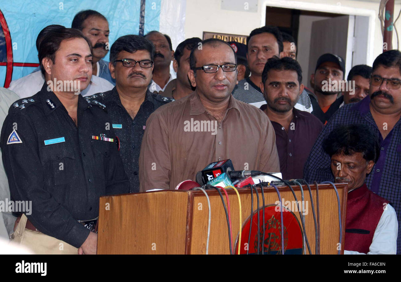 DIG ACLC Police Abdullah Sheikh gives briefing to media persons as ACLC ...