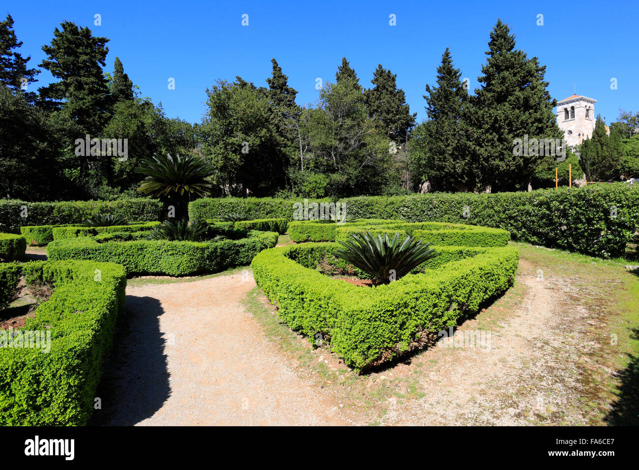 Botanical Gardens at the Benedictine abbey and monastery, Nature ...