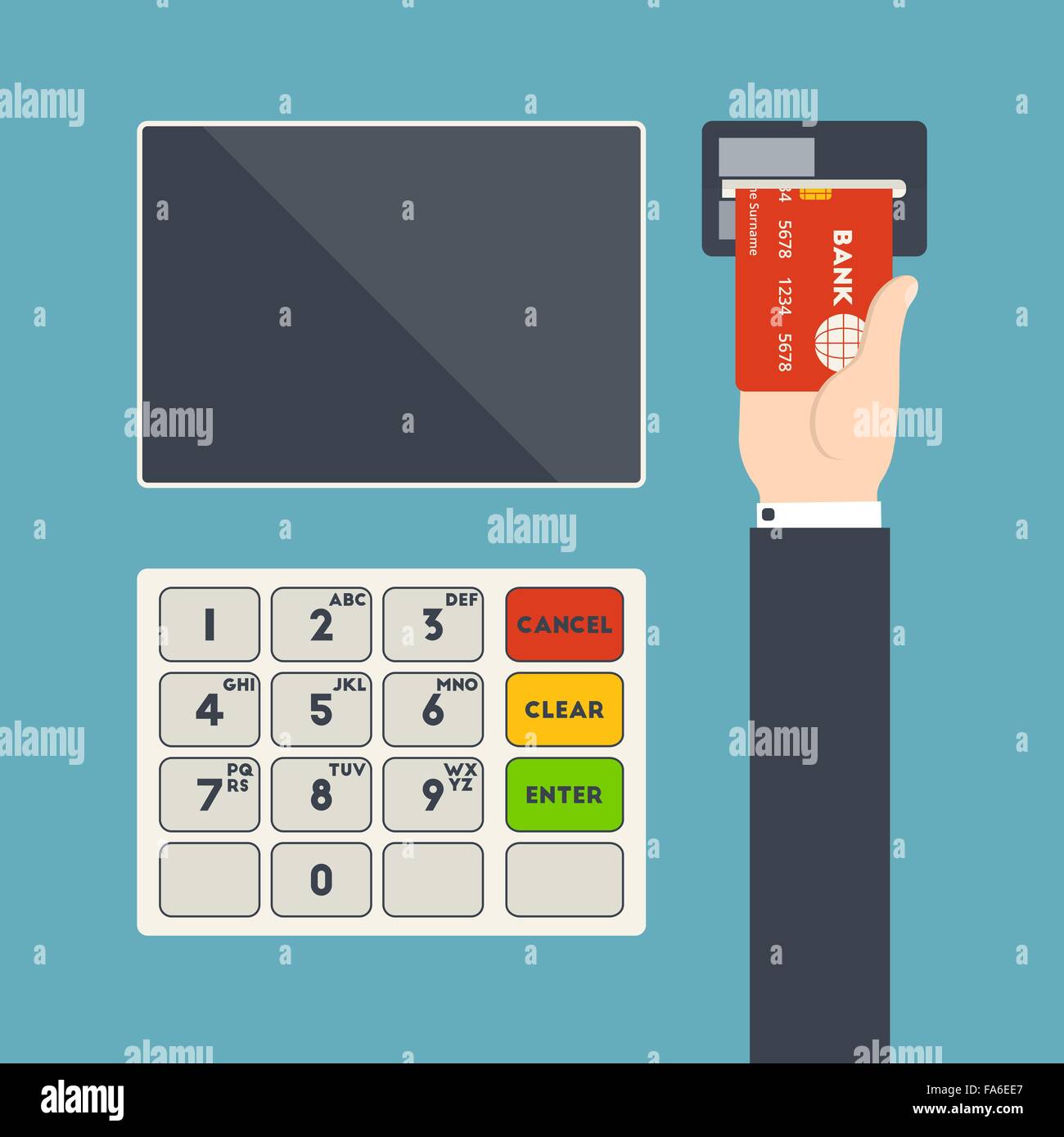 Smart Terminal Stock Vector Images - Alamy