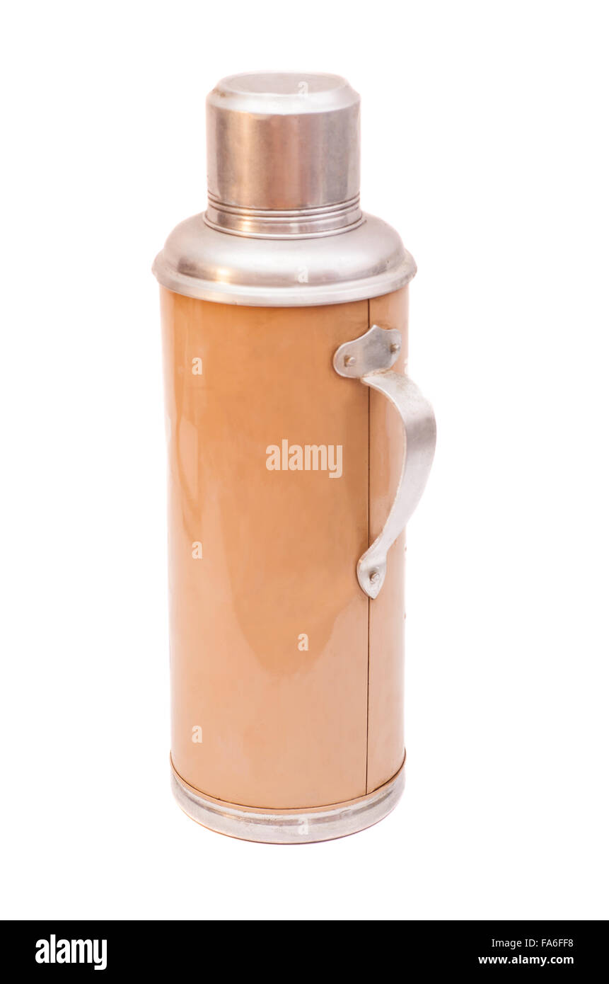 Thermo flask on the white background Stock Photo - Alamy