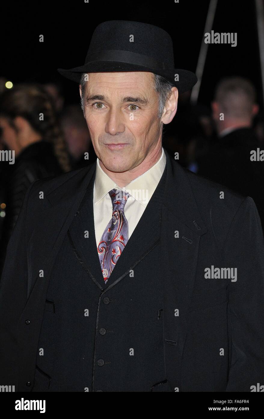 London, UK. Mark Rylance at World Premiere of 'The Gunman' at BFI South ...