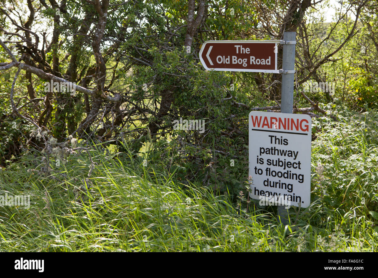 Signpost loop road hi-res stock photography and images - Alamy