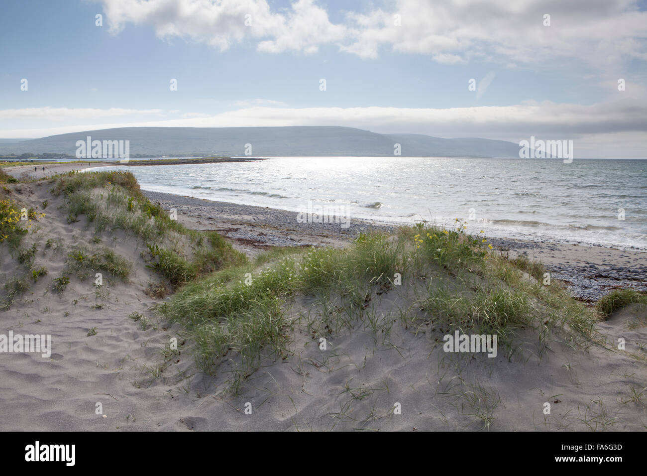 Bishops Quarter beach near Ballyvaughan, County Clare in Ireland Stock ...
