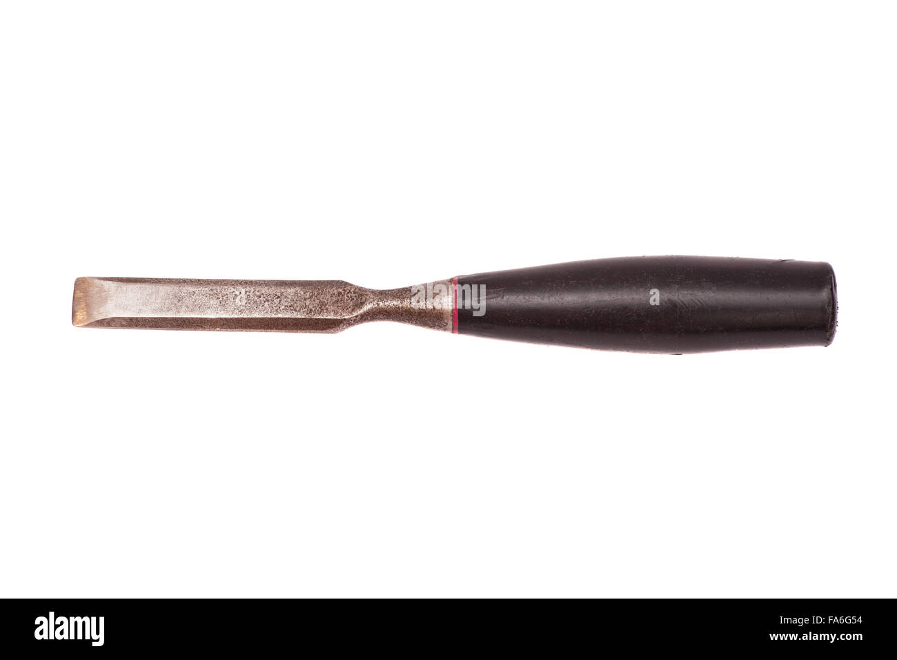 carpenters chisel isolated on a white background Stock Photo - Alamy