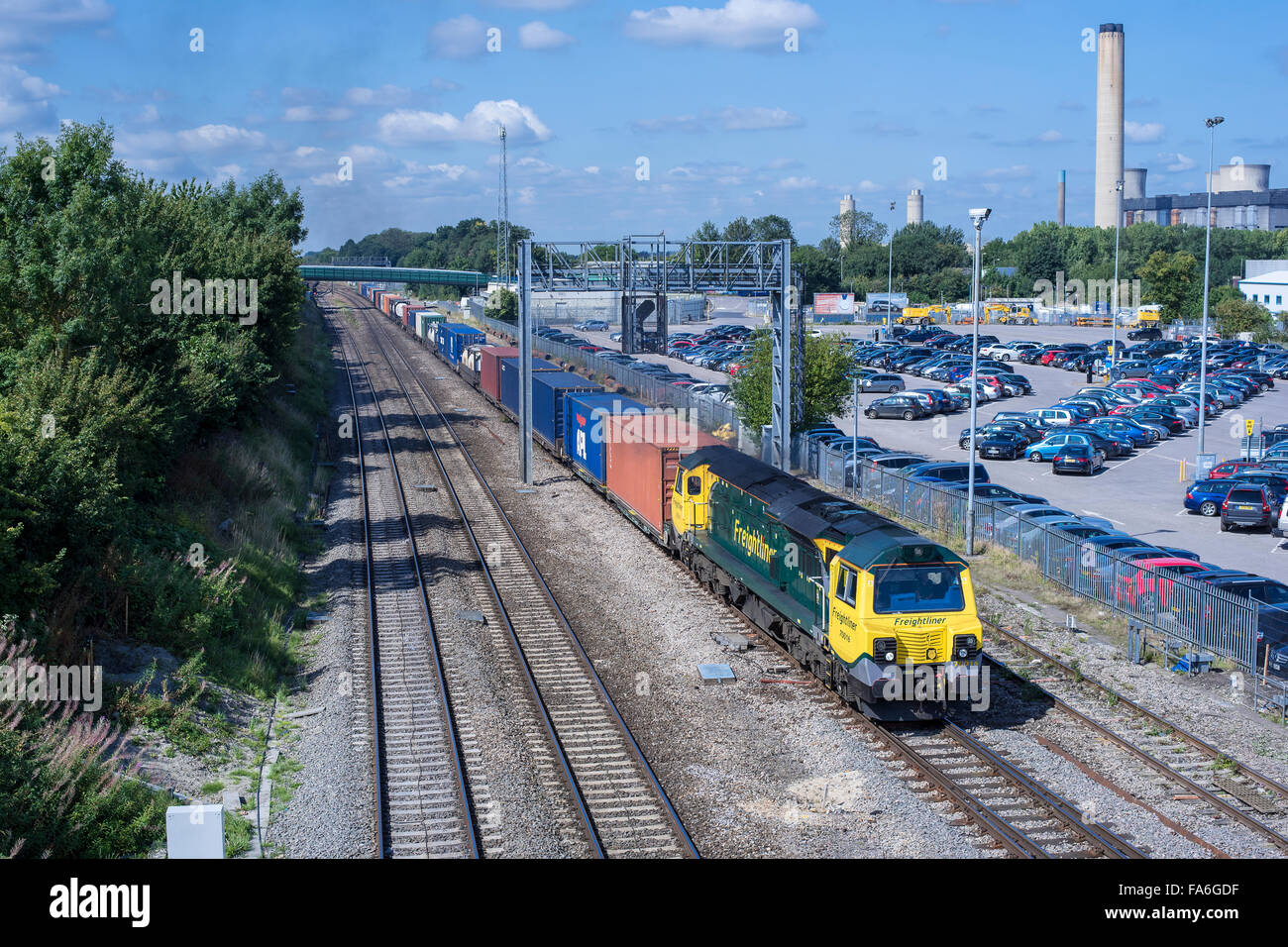 Freightliner rail hi-res stock photography and images - Alamy