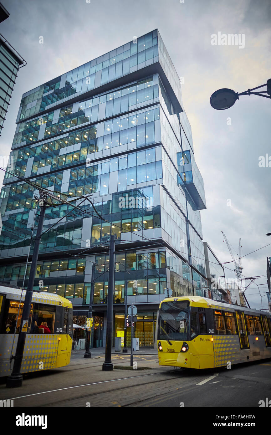 High rise modernist office building designed by marshall hi-res stock ...