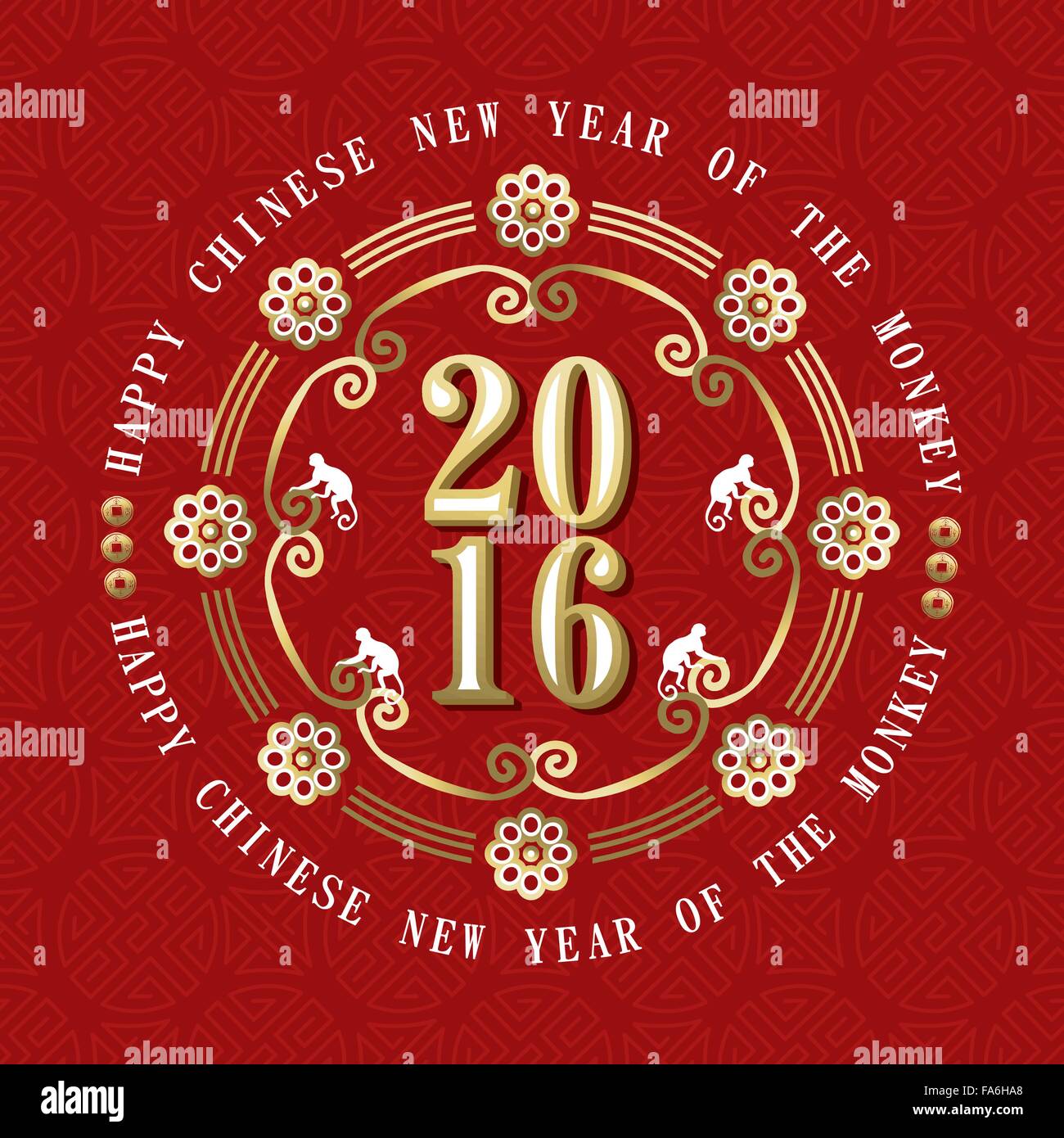 Asian Monkey Stock Vector Images - Alamy