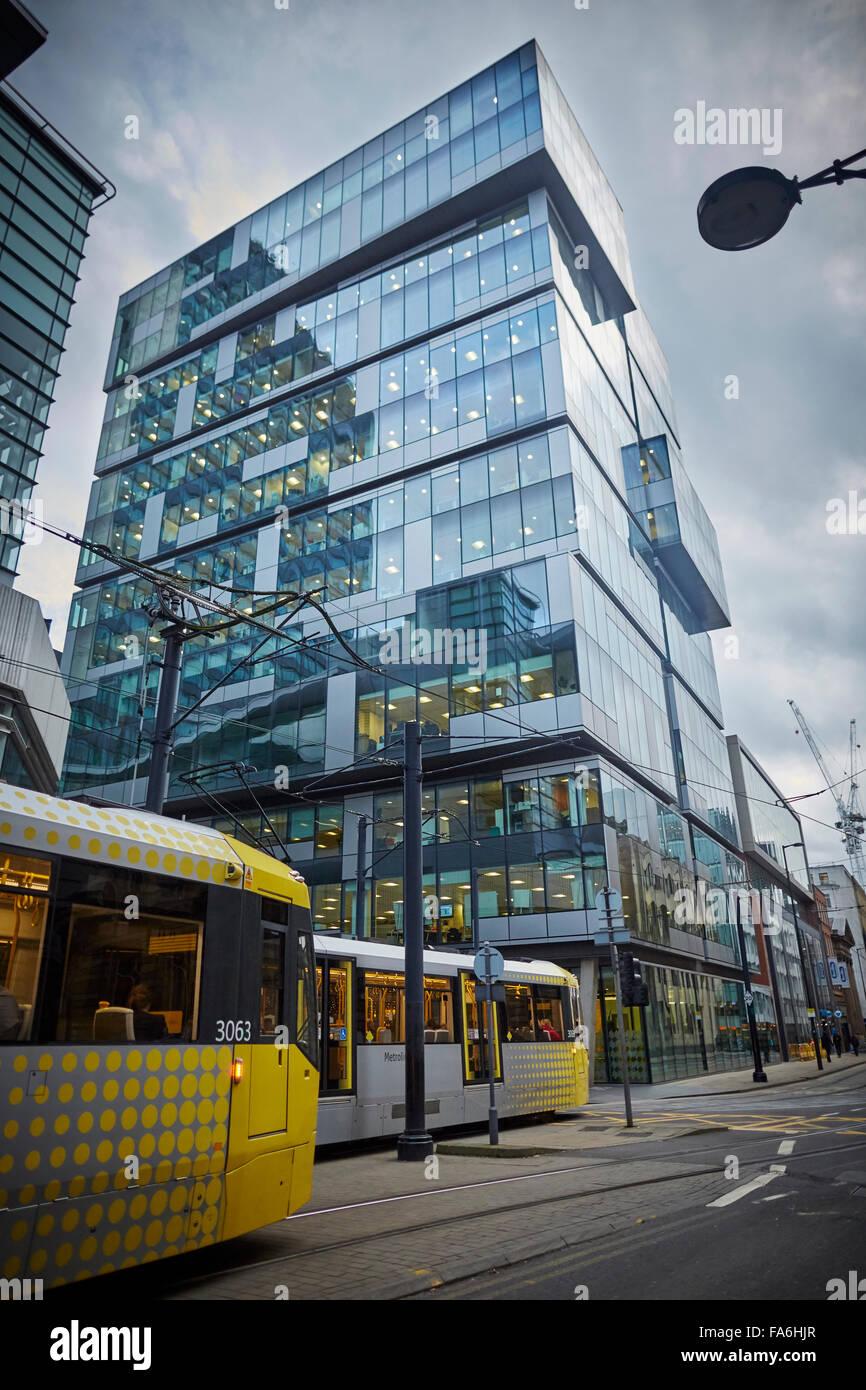 1 New York St, Manchester,a high rise modernist office building ...