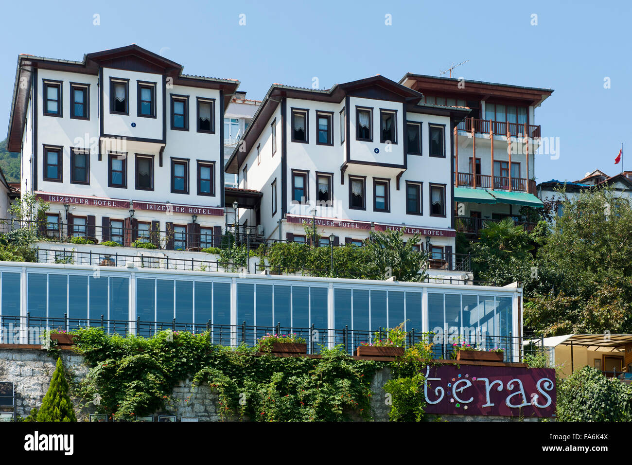 Türkei, üstliche Schwarzmeeküste, Ordu, Ikizevler Hotel im historischen ...