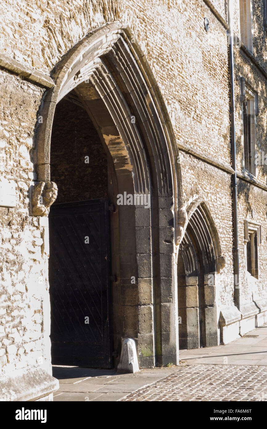 The Porta (Walpole Gate), Ely, Cambridgeshire Stock Photo - Alamy