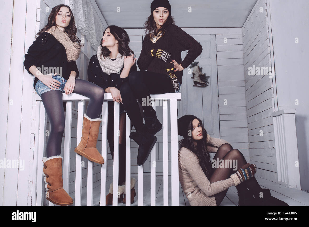 Stylish models hi-res stock photography and images - Alamy