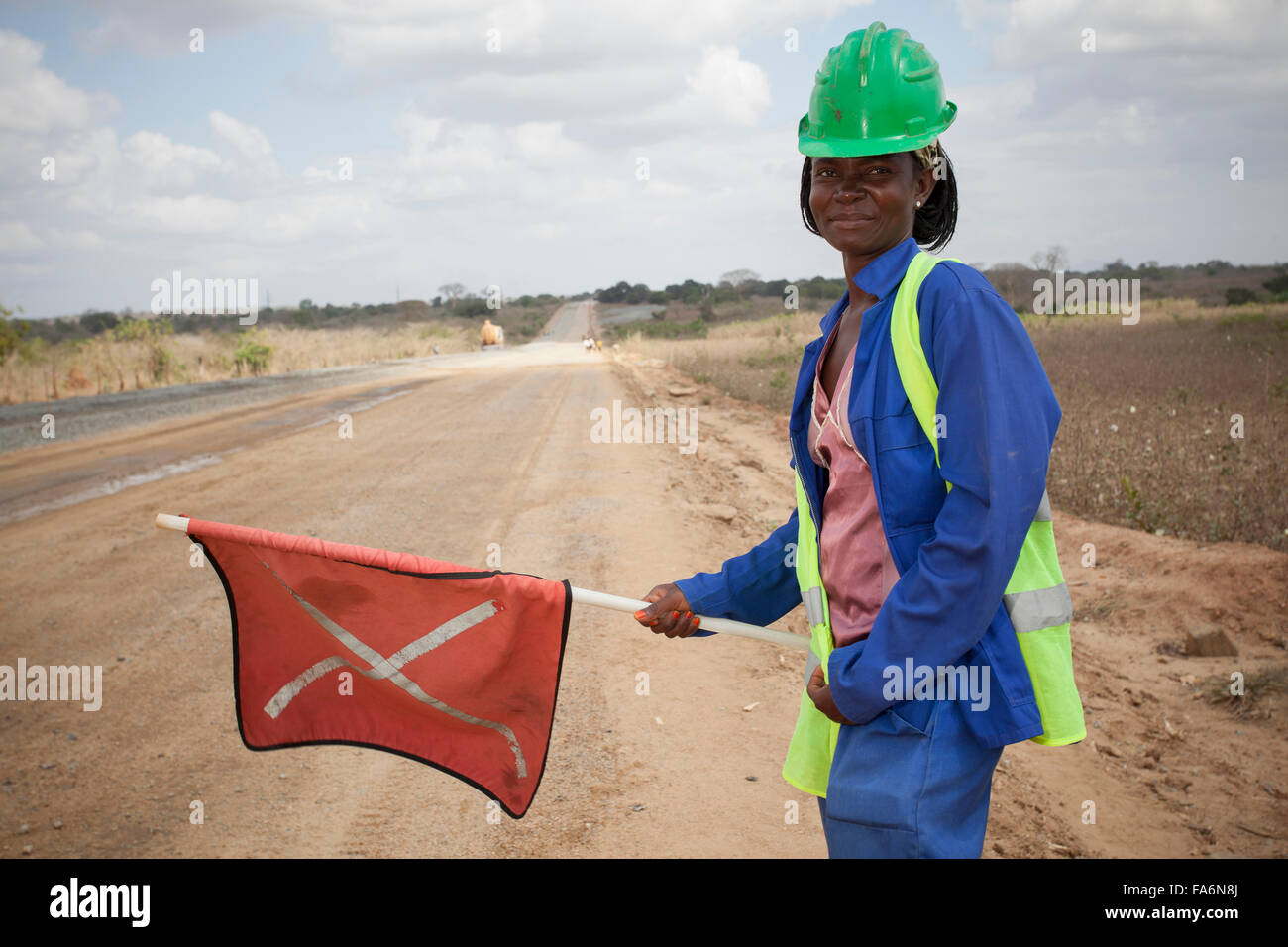 The Namialo to Rio Lurio Road in Northern Mozambique undergoes ...