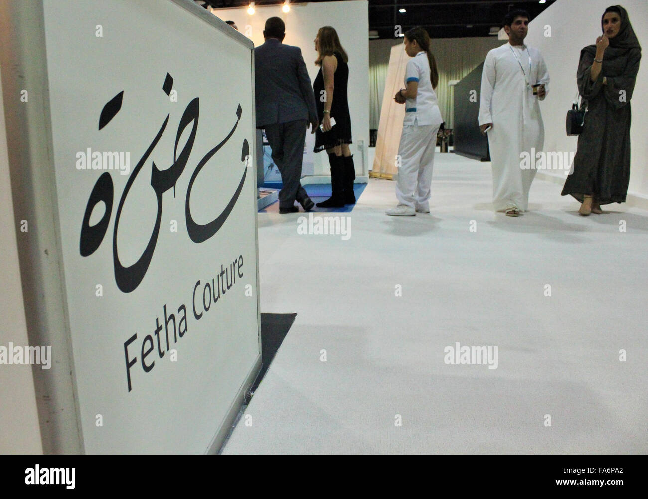 One of the exhibitor stand 'Fetha Couture'. A three days lifestyle ...