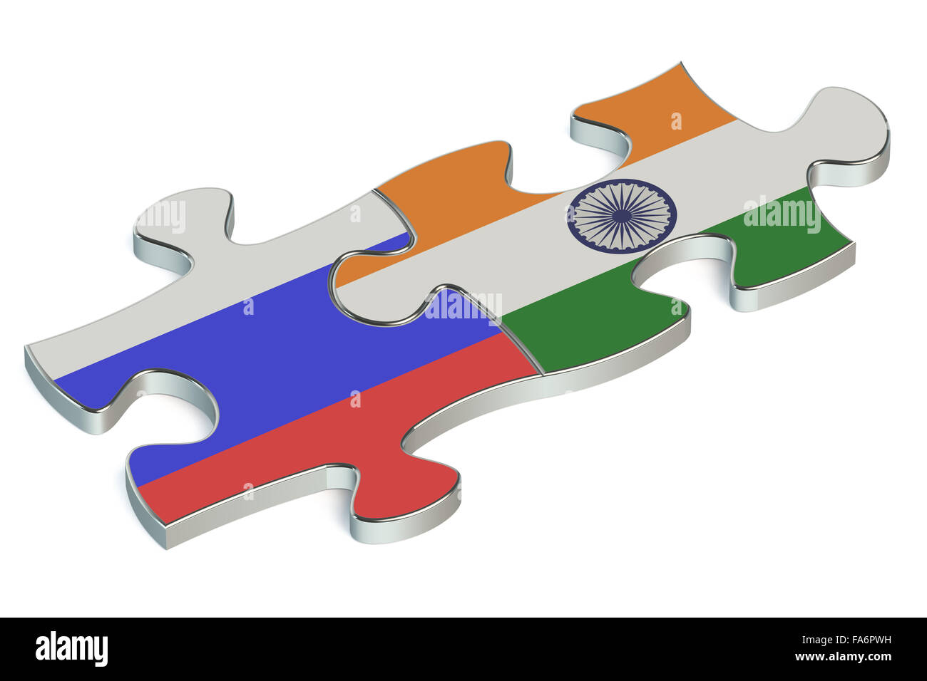Flags of russia and india hi-res stock photography and images - Alamy