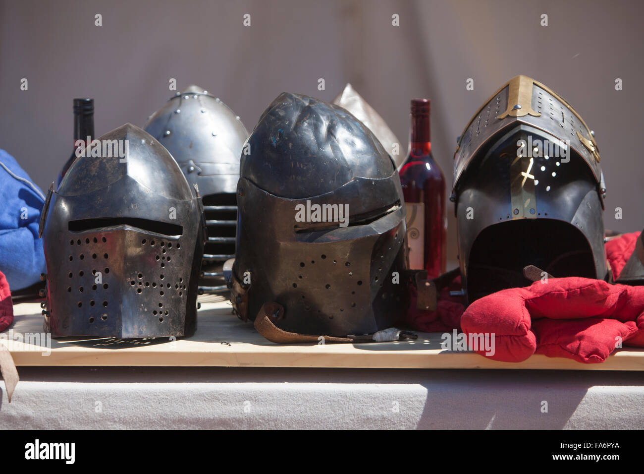 Medieval armor for fighting in the middle ages Stock Photo - Alamy