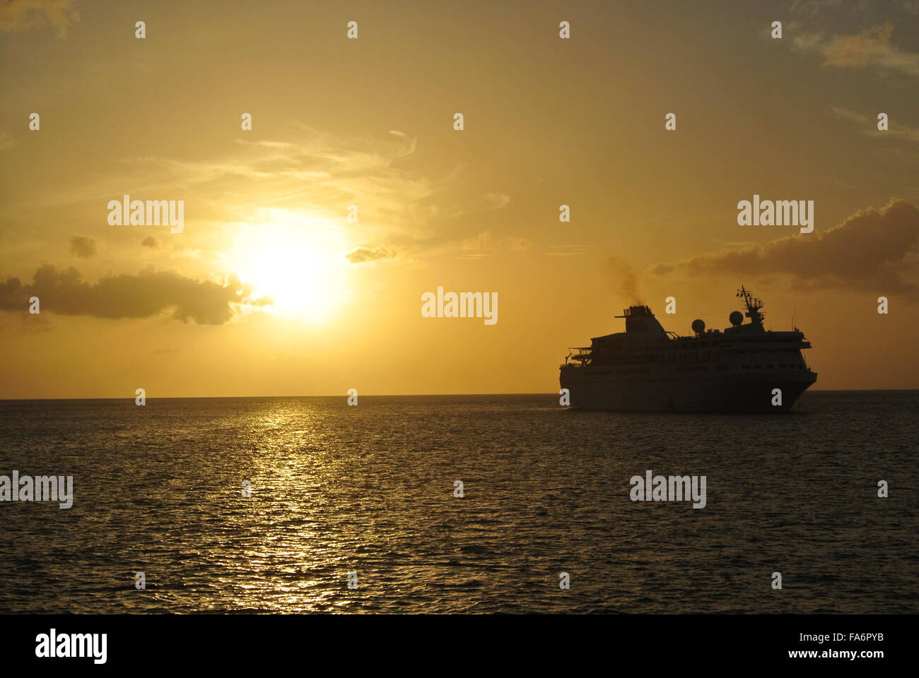 Sunset Cruise in Grenada Stock Photo - Alamy