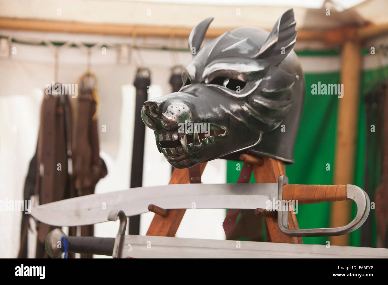 Medieval armor for fighting in the middle ages Stock Photo - Alamy