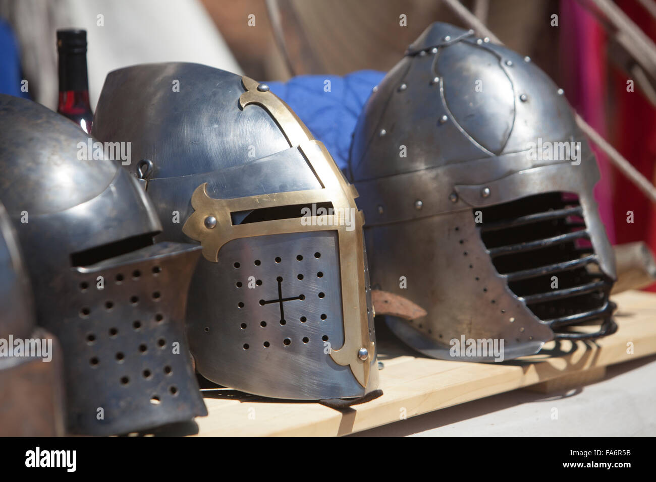 Medieval armor for fighting in the middle ages Stock Photo - Alamy