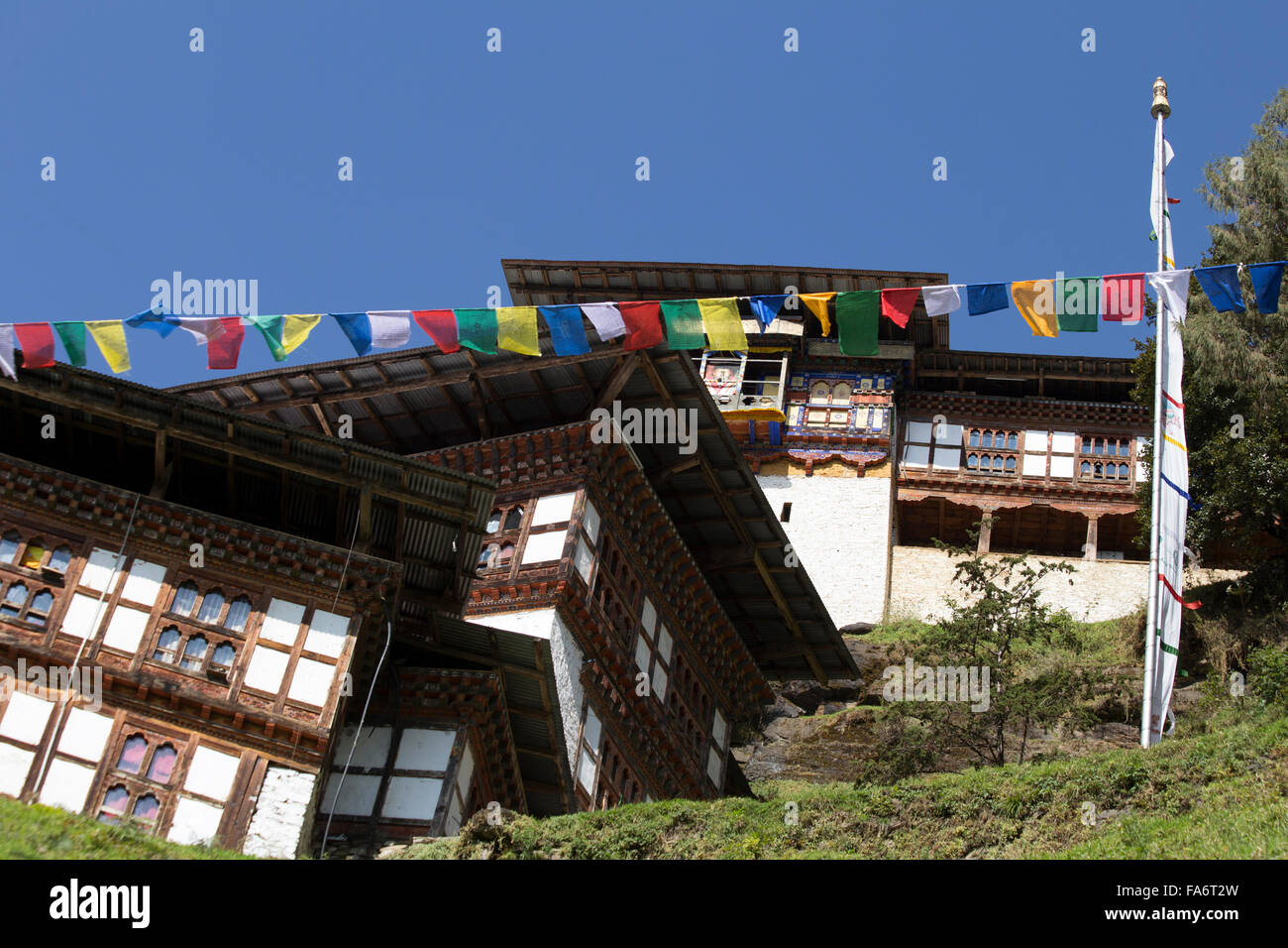 Chagri Dorjeden Monastery also called Cheri Monastery a Buddhist ...