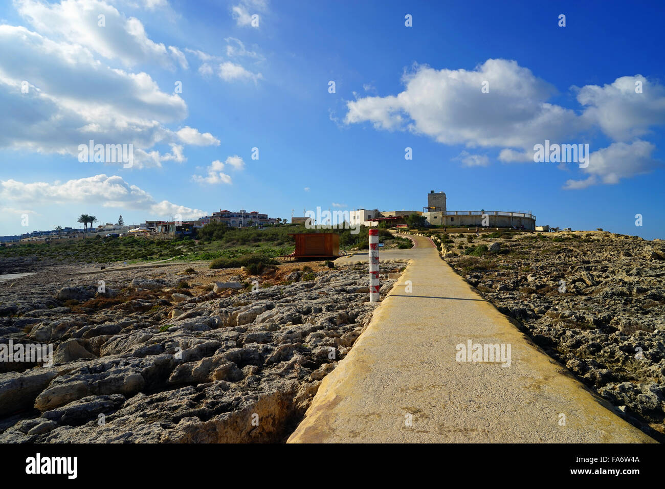 Qawra point in bugibba hi-res stock photography and images - Alamy
