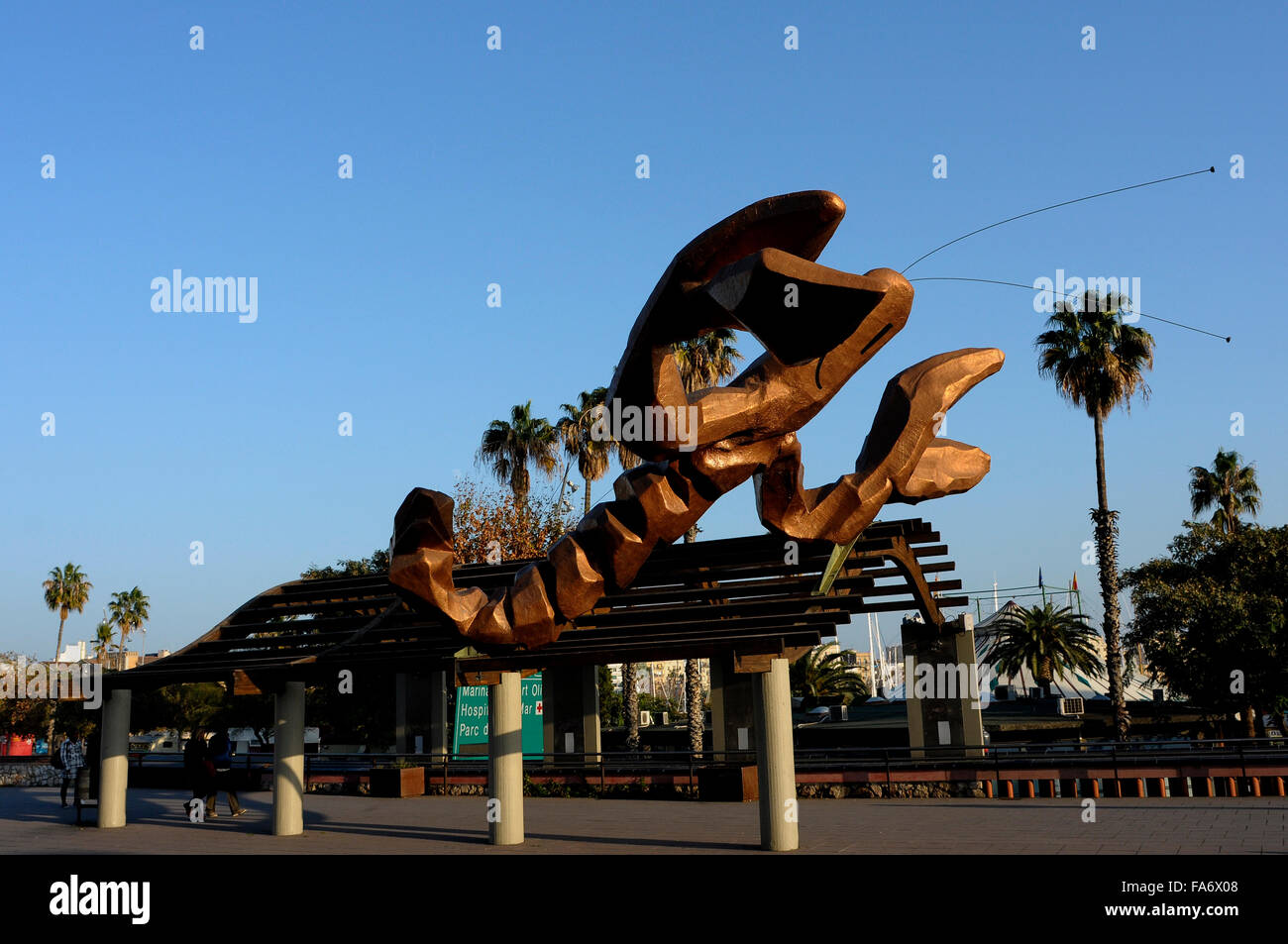 Prawn or Gambrinus is a large-scale sculpture designed by Spanish ...